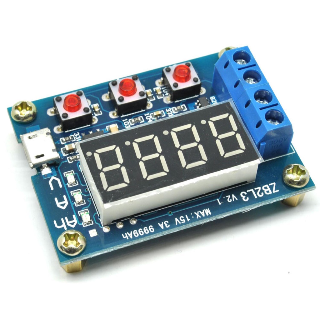 Jual Battery Capacity Meter Discharge Tester 1.5v~12v for 18650 - HW ...