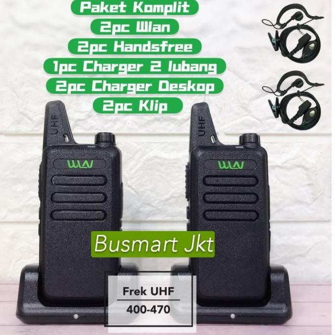 Jual HT Wlan Paket Komplit wln Lengkap Desktop & Handsfree ( 1 Dus isi ...