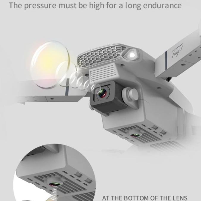 Jual Drone Murah 4K Dual Kamera Optical Flow Stabil | Shopee Indonesia