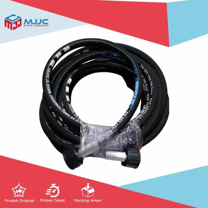 Jual Selang High Pressure Hose 225 Bar Steel Wire Hose Hydraulic ...