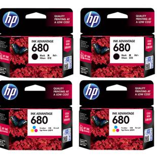 Jual TINTA / CATRIDGE HP 680 BLACK / COLOR ORIGINAL 100% | Shopee Indonesia