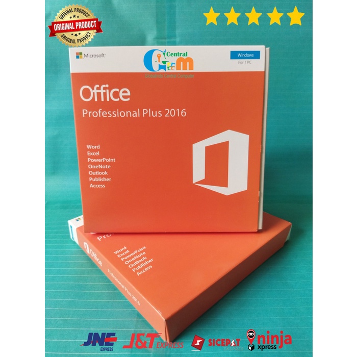 Jual Microsoft Office 2016 Professional Plus original product lifetime ...