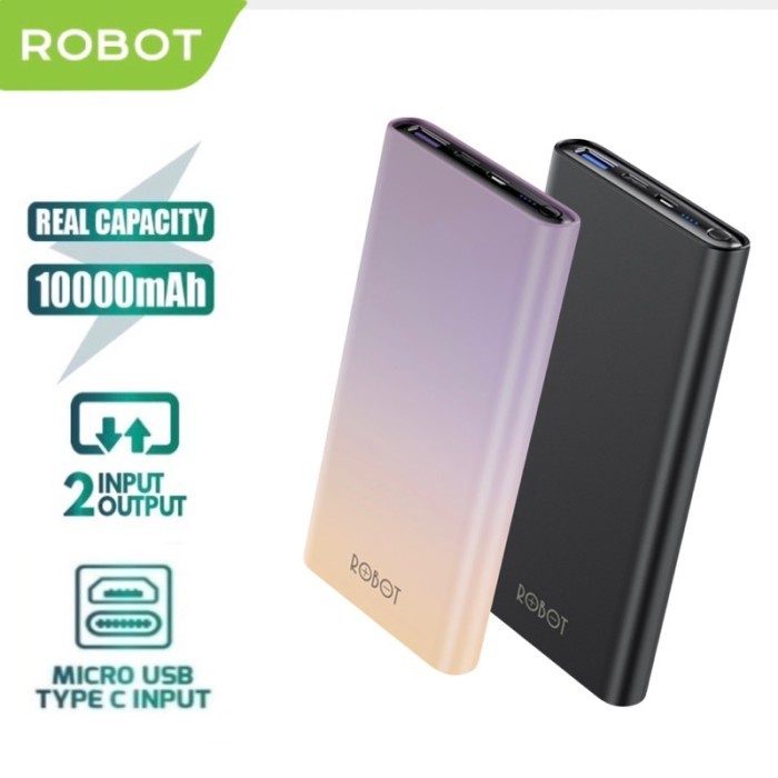 Jual ROBOT RT11 Powerbank 10000mAH 20W Quick Charge PD Dual Output ...