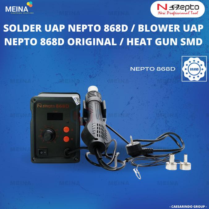Jual NEPTO 868D SOLDER UAP BLOWER UAP / HEAT GUN SMD SOLDERING KIT HOT ...