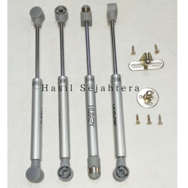 Jual Gas Spring 60N (6kg) / 80N (8kg) / 100N (10kg) / 150N (15kg) per 1 ...