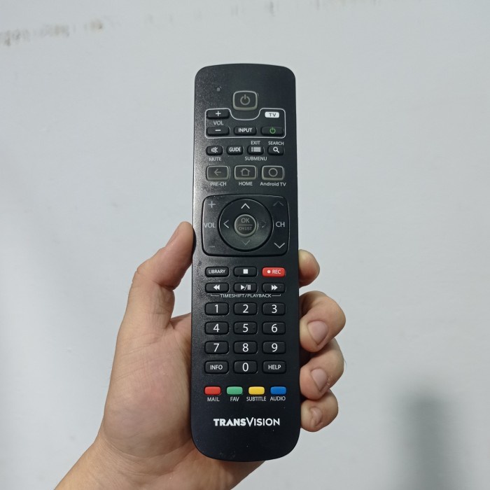Jual Remote Remot Dekoder Digital Original Transvision (Android TV ...