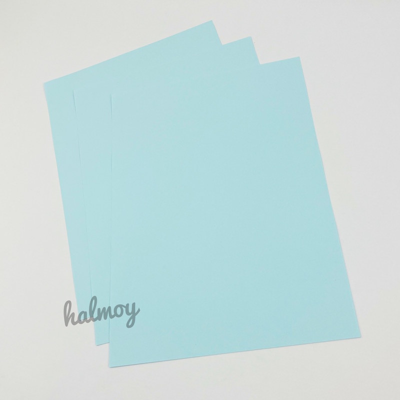 Jual KERTAS HVS / FOTOKOPI / PRINT WARNA 80 GSM A4 WARNA BLUE ( 20 PCS ...
