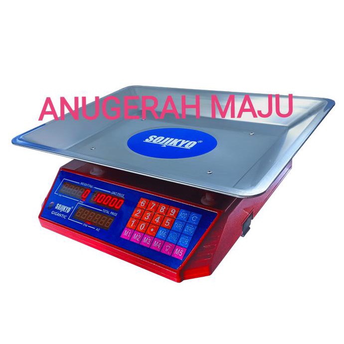 Jual Timbangan Digital Meja Laundry Barang Buah Sembako 60 kg | Shopee Indonesia