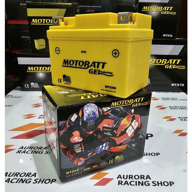 Jual Aki Motobatt Mtz5S Motor Honda Beat F1 / Scoopy Fi / Genio | Shopee Indonesia