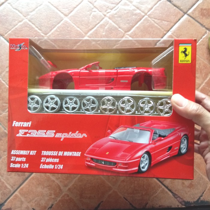 Jual FLASH SALE!!! DIECAST MAISTO KIT 1:24 - FERRARI F355 SPIDER ...