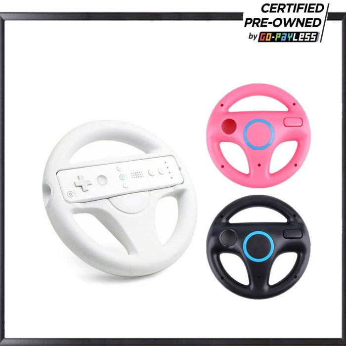 Jual Nintendo Wii Steering Wheel (White) | Shopee Indonesia