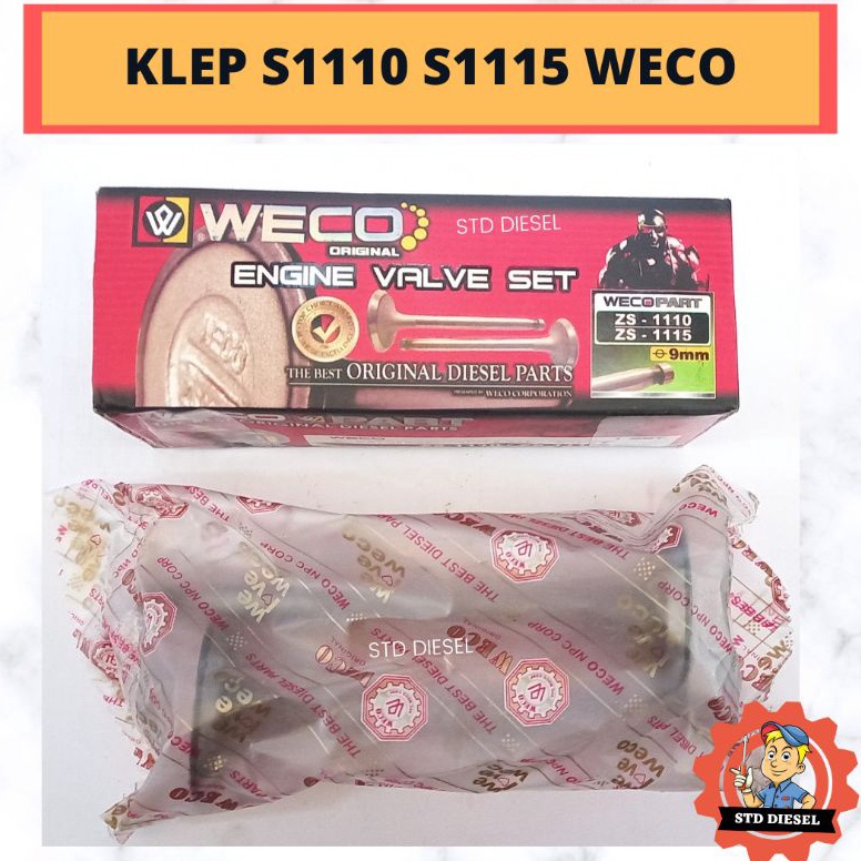 Jual Special Edition.. KLEP S1110 S1115 MERK WECO VALVE IN EX DIESEL ...
