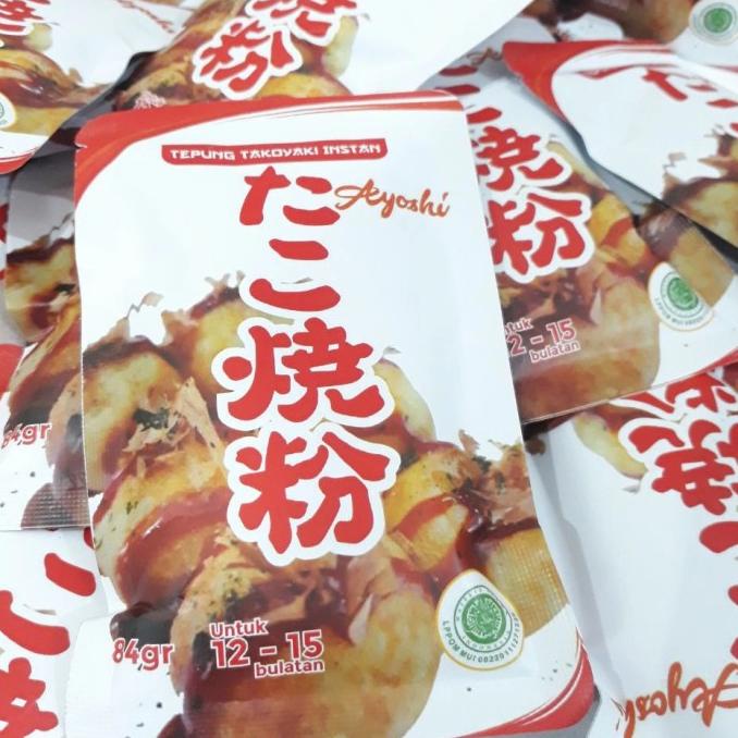 Jual Tepung Takoyaki Instan Ayoshi Khas Jepang Halal Praktis Sudah ...