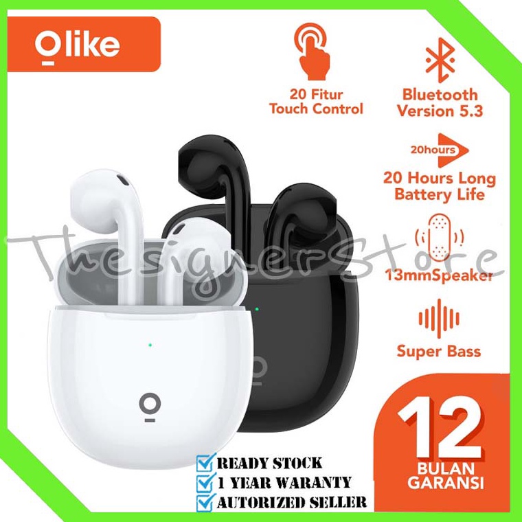 Jual STAR BRANDS Olike T101 TWS Earphone Bluetooth Wireless Earbuds 5.3 ...