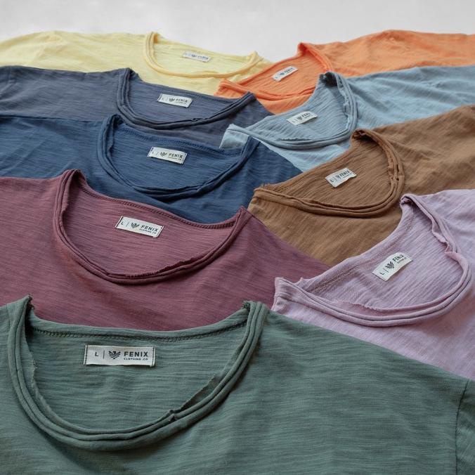 Jual RAW SLUB 32s 100% Cotton Slub 32s Kaos Polos Fenix Clothing ...