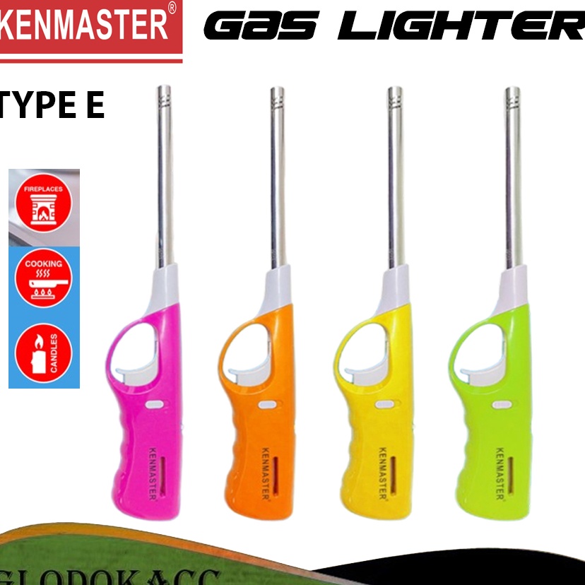 Jual STOCK TERUPDATE Pematik Gas / Korek api Kompor / Kenmaster Lighter ...