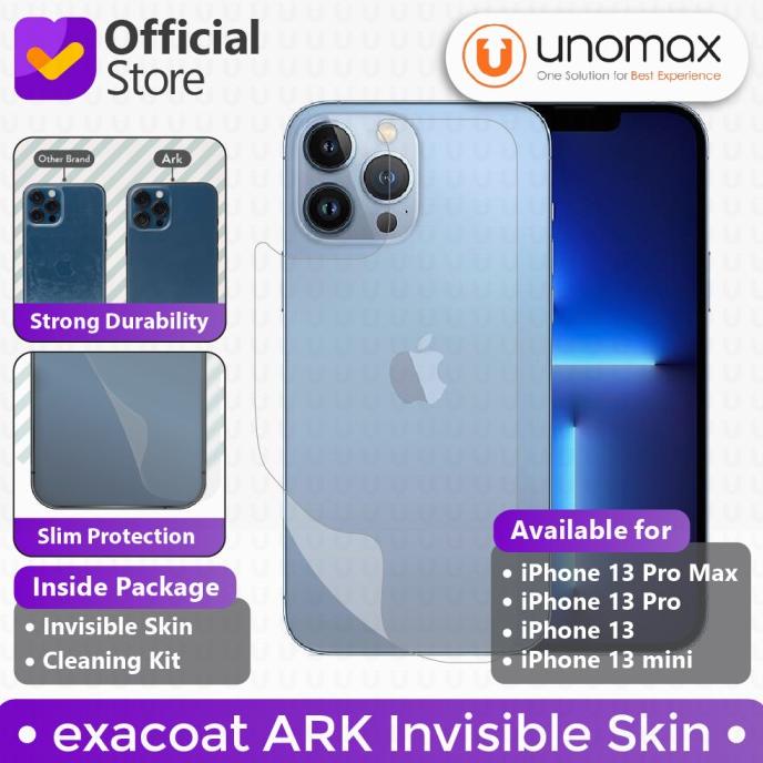 Jual Terbaik Skin 13/ Pro / Max / Mini Ark By Exacoat Back Protector ...