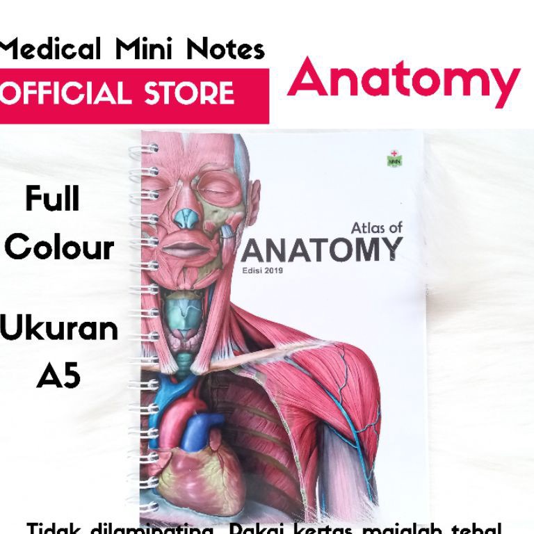 Jual Medical mini notes - Atlas of Anatomy | MMN Anatomi | Buku Saku ...
