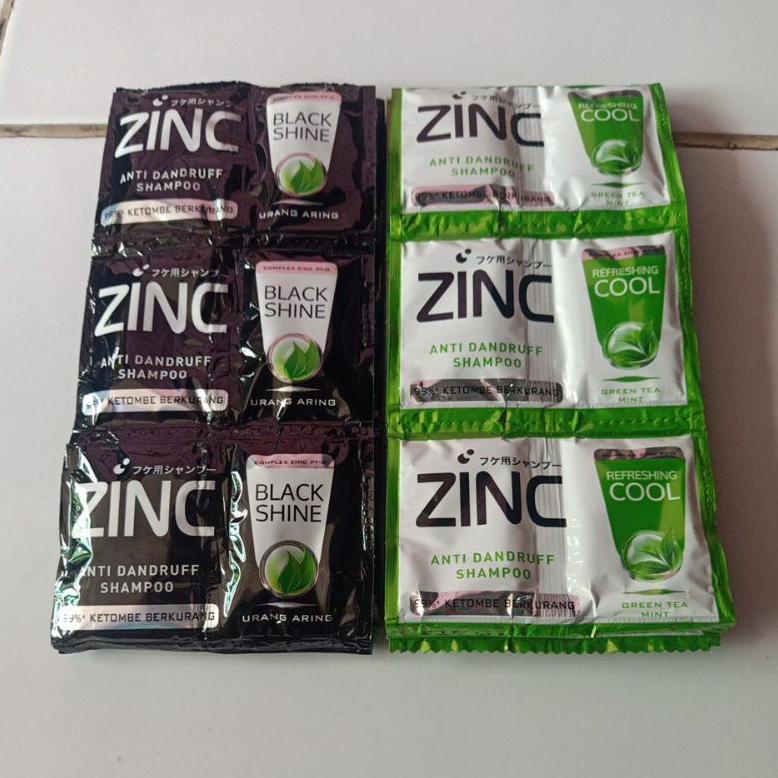 Jual zinc shampo renteng 2 variant (24 sachet) | Shopee Indonesia