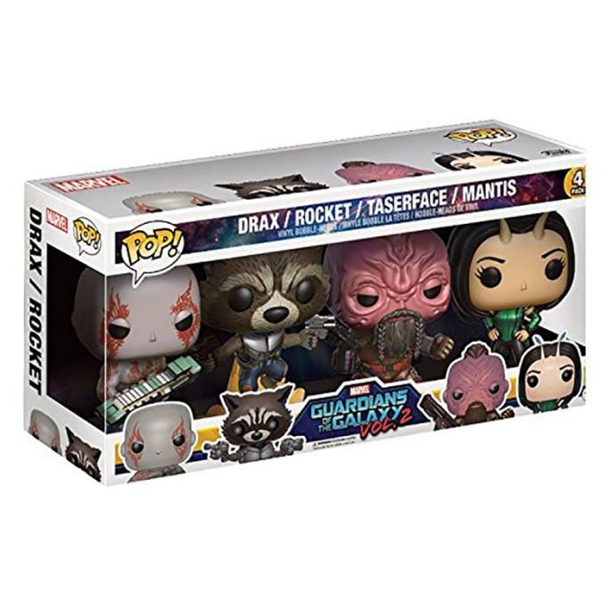 Jual Funko Guardians Galaxy - Drax, Rocket, Taserface, Mantis - 14141 ...