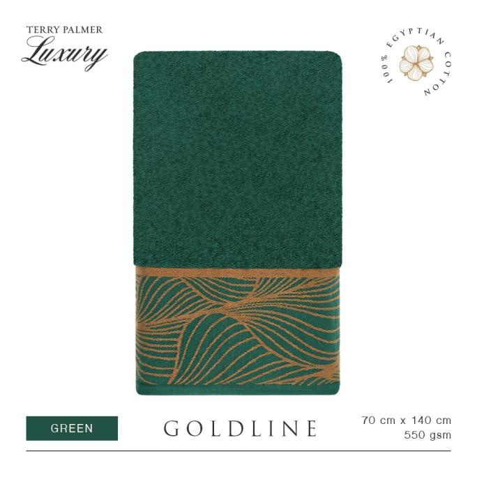 Jual TERRY PALMER LUXURY BATH TOWEL GOLDLINE / HANDUK MANDI 70 X 140 CM ...
