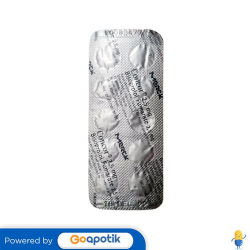 Jual CONCOR 2.5 MG BLISTER 10 TABLET | Shopee Indonesia