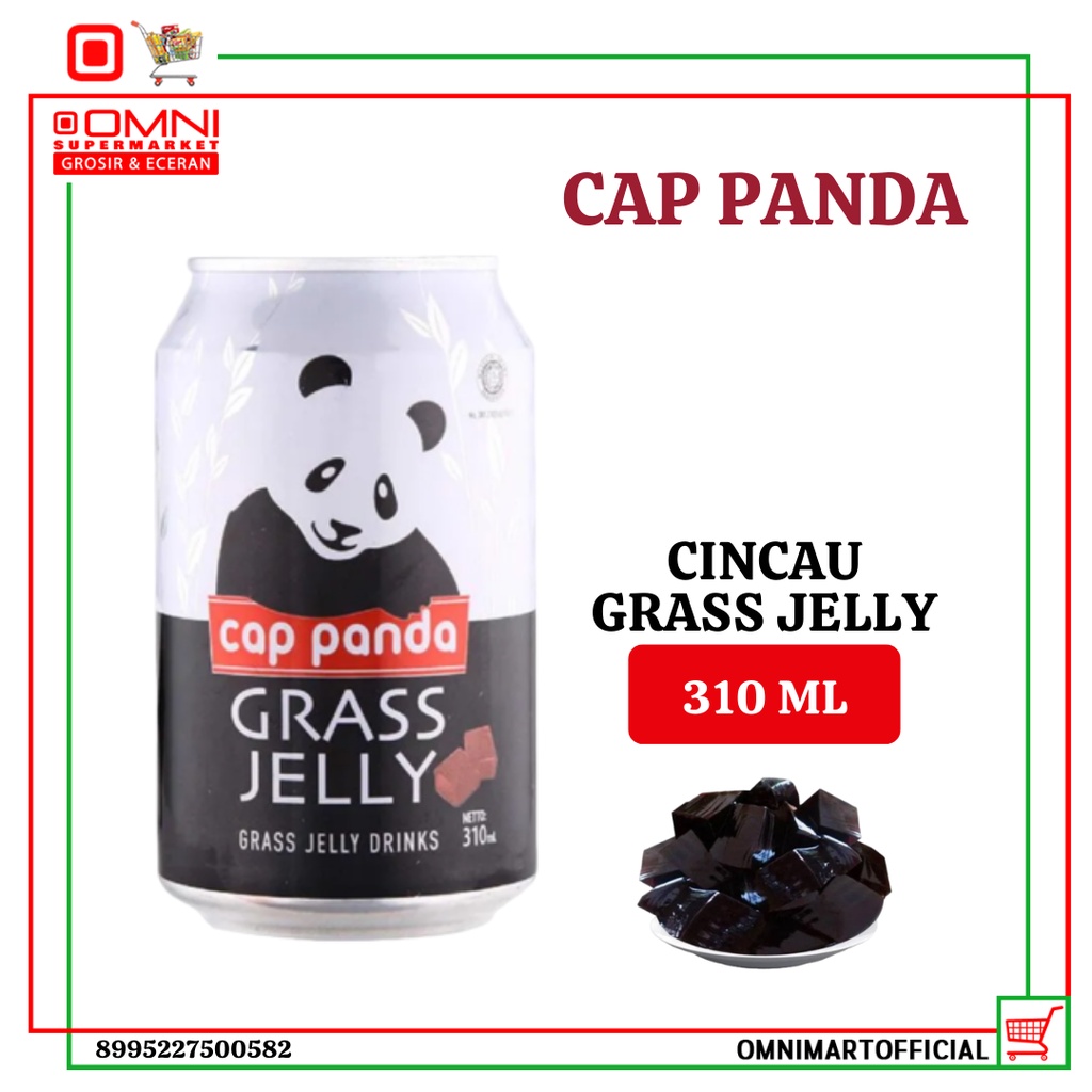 Jual Cap Panda Grass Jelly Can Kaleng 310 Ml | Shopee Indonesia