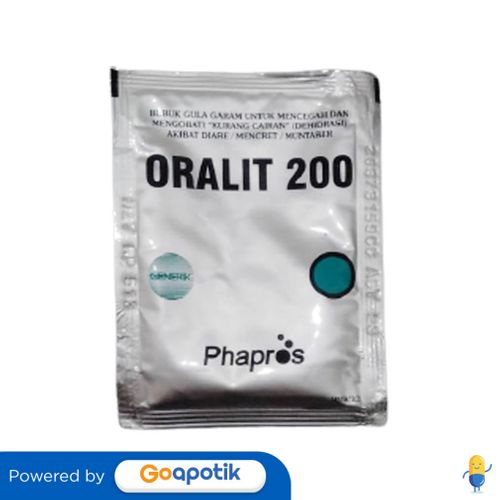 Jual ORALIT 200 PHAPROS SERBUK 4.1 GRAM SACHET | Shopee Indonesia
