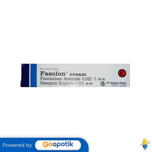 Jual FASOLON CREAM 10 GRAM TUBE | Shopee Indonesia