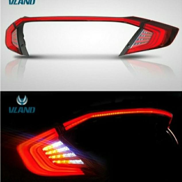 Jual Stop lamp Honda Civic Turbo Sedan - include Spoiler - All Smoke ...