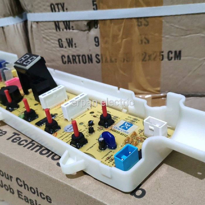 Jual MODUL PCB XQB55-851Z MESIN CUCI SHARP ES-F950P-GY | Shopee Indonesia