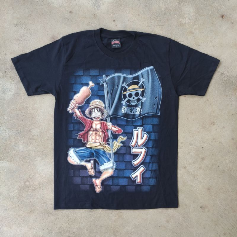 Jual kaos print bootleg one piece | Shopee Indonesia