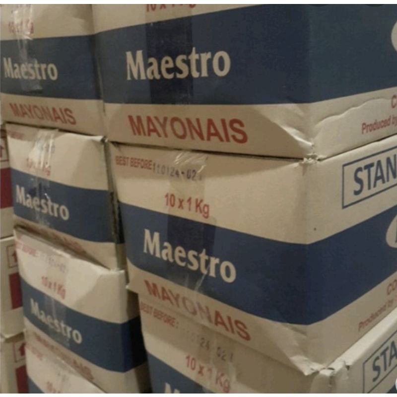 Jual Maestro Mayonais Kemasan Refill 1 kg (Dus) | Shopee Indonesia