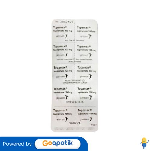 Jual TOPAMAX 100 MG STRIP 10 TABLET | Shopee Indonesia