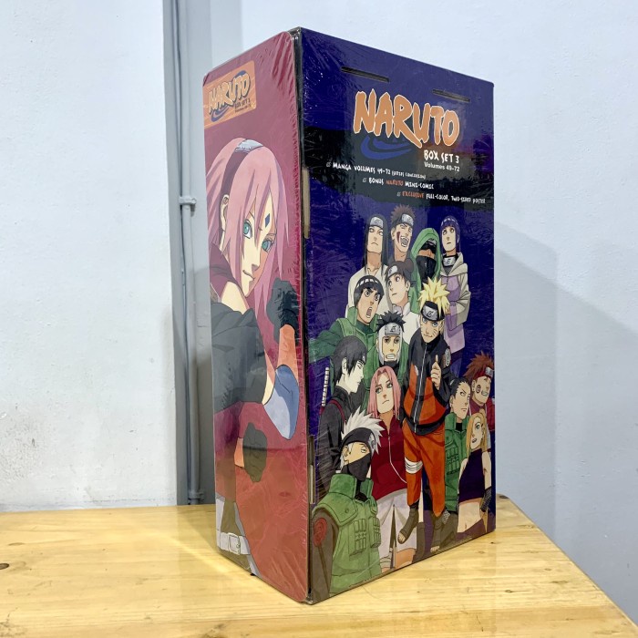 Jual MUST HAVE!! NARUTO BOX SET 3 VOL 49-72 MASASHI KISHIMOTO VIZ KOMIK ENGLISH MANGA TERBARU ...