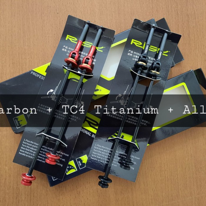 Jual As QR Risk Carbon Titanium Alloy - Quick Release Slewer Hub ...