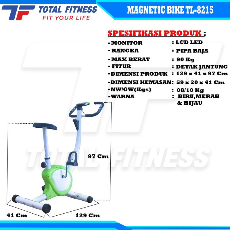 Jual Sepeda Statis Mini Statis Bike TL-8215 | Shopee Indonesia