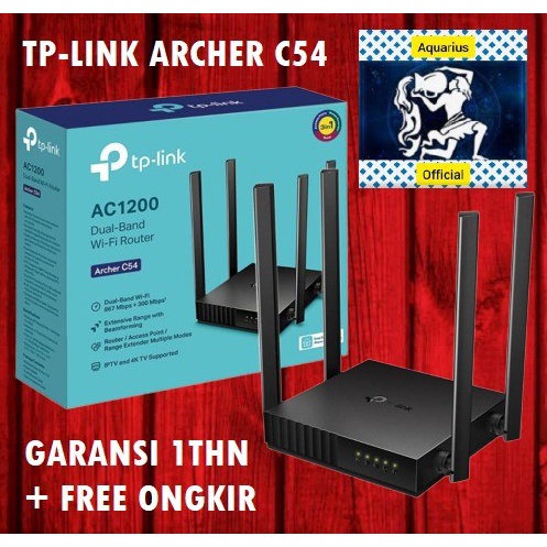 Jual TP-LINK Archer C54 AC1200 Dual-Band Wi-Fi Router | Shopee Indonesia