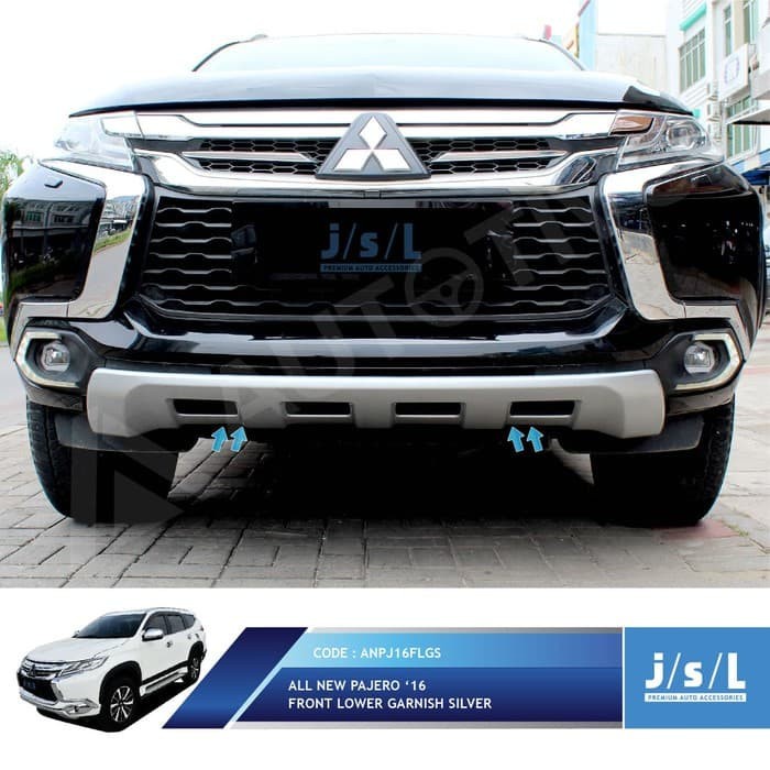 Jual [Original] All New Pajero Sport Garnish Bawah Depanjsl/Front Lower ...