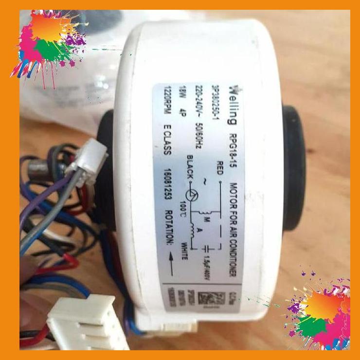 Jual motor fan ac daikin thailand ftne15 20 25 original [hts] | Shopee ...