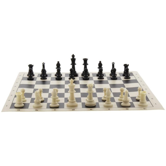 Jual Travel Chess Set - Roll Up Chess Board Set In Carry BIG Size 51 x ...