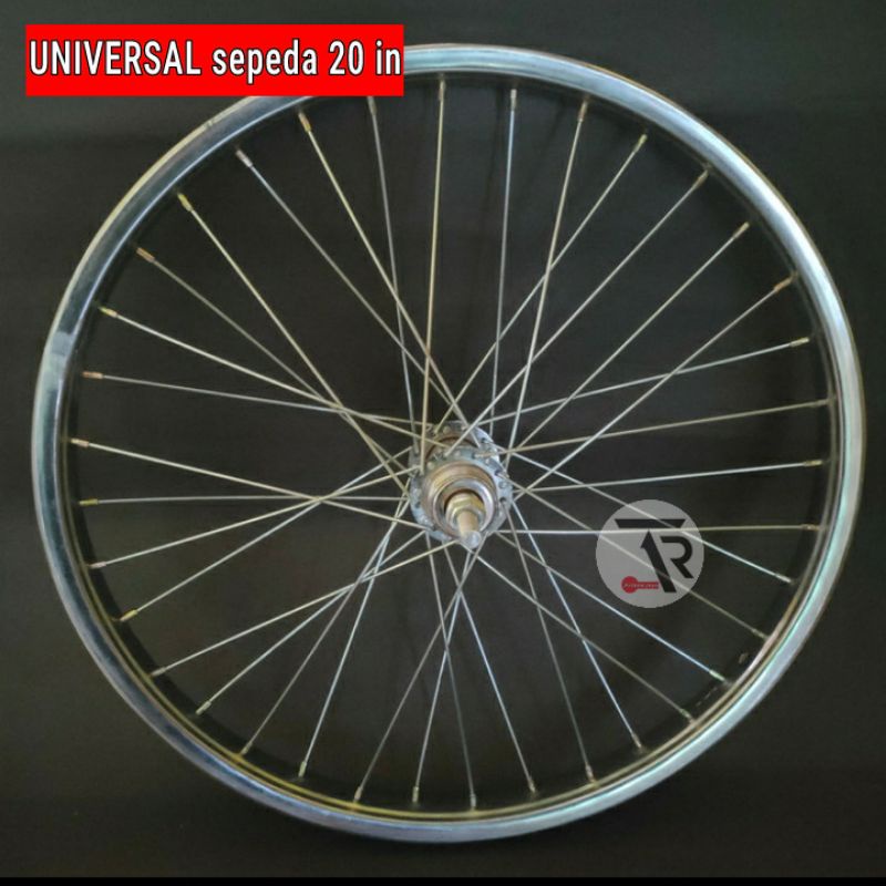 Jual velg 20 in torpedo siap pakai / velg sepeda 20in torpedo siap ...