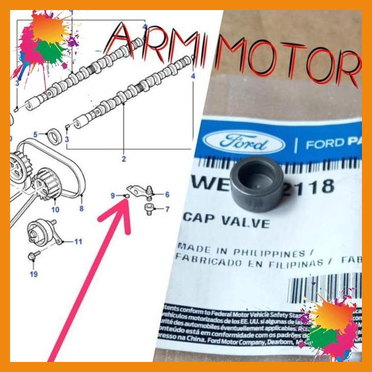 Jual TAPPET KLEP ROCKER ADJUSTER FORD EVEREST RANGER TDCI CAP VALVE ORI ...