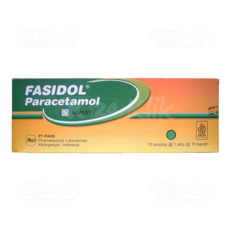 Jual FASIDOL TABLET ISI 10TABLET/STRIP/PARACETAMOL 500mg | Shopee Indonesia