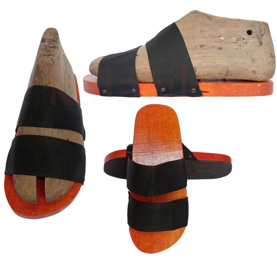 Jual K4☀1% KALATIK Sandal mesjid kayu bakiak sandal mushola kayu sandal ...