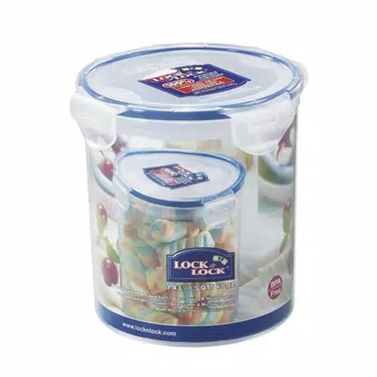 Jual Lock n Lock & Lock HPL933B - Round Tall Container 1.4L LocknLock ...