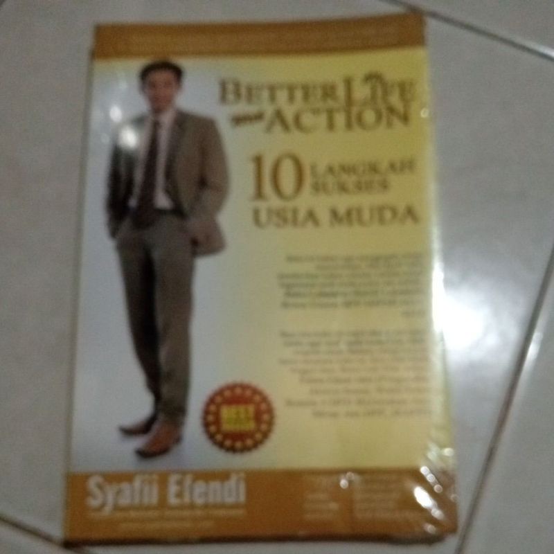 Jual Buku Better Life With Action 10 Langkah sukses Usia Muda | Shopee Indonesia