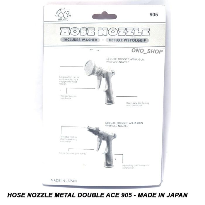Jual Hoze Nozzle Metal - Semprotan Air Double Ace 905 - Made In Japan ...