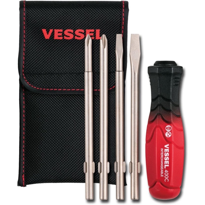 Jual Obeng Set 4 in 1 + Pocket Bag Dual Tone Screwdriver Vessel TD-2100 ...