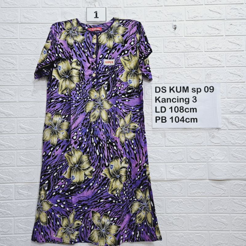 Jual DS KUM sp 36,09 Daster batik Kencana Ungu label merah sp | Shopee ...